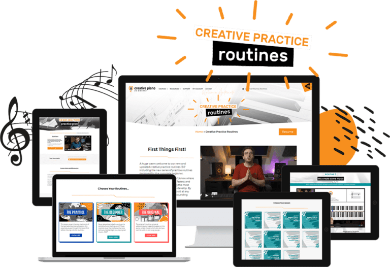 Creative Practice Routines Info - Creative Piano Academy Members Area